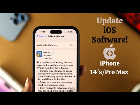 iPhone 14's/Pro Max: How to Update iOS Software!
