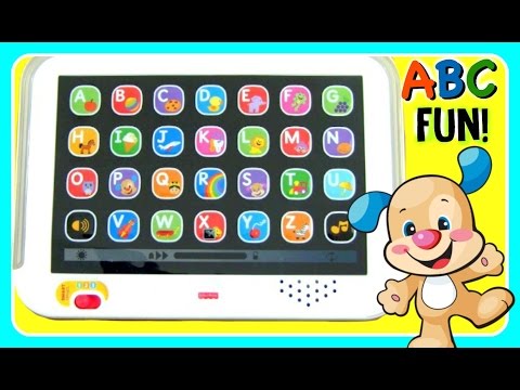 Learn ABC Alphabet ABC Fisher Price Laugh & Learn Smart Stages Tablet! Fun Educational ABC Video For