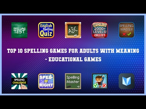 Top 10 Spelling Games For Adults With Meaning Android Games