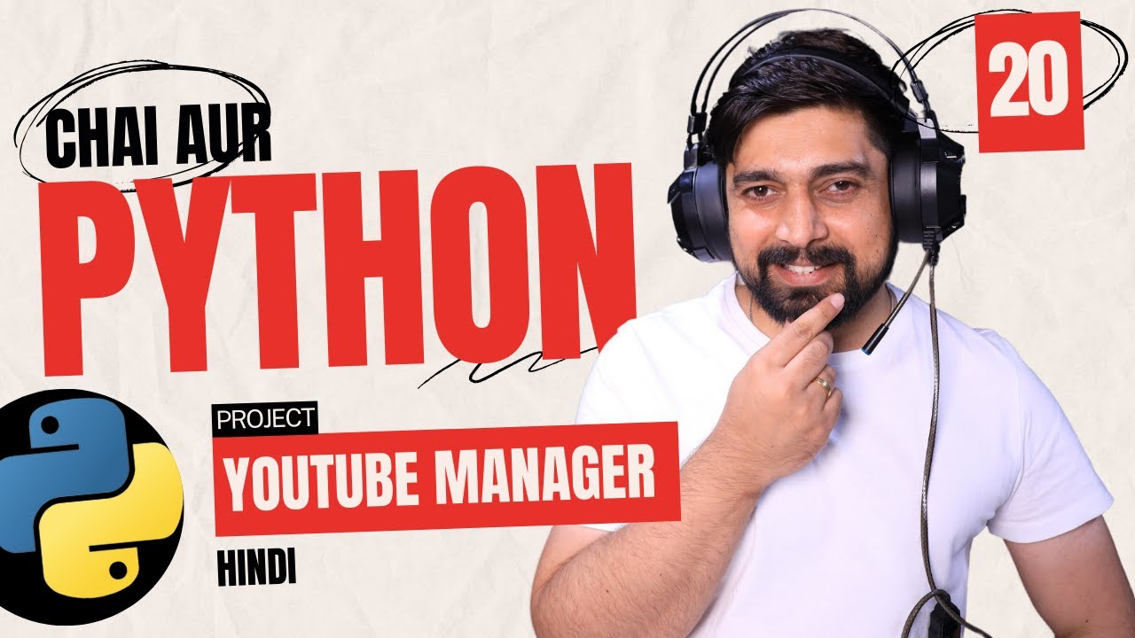 Python Project  - Youtube manager app