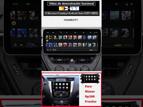 Auto Radio Estéreo Android Gps Para Nissan Np300 Frontier 2016 2017 2018 2019 2020 2021 2022