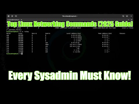 Essential Linux Networking Commands ping, ip, ss – Modern Guide for Beginners