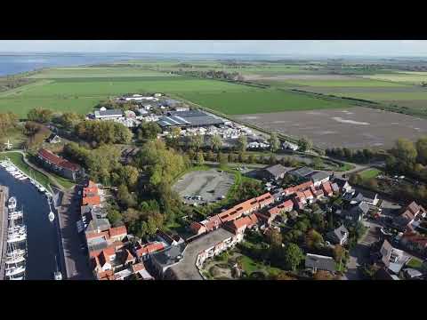 Brouwershaven, The Netherlands in 90 seconds drone flight with DJI mini 2