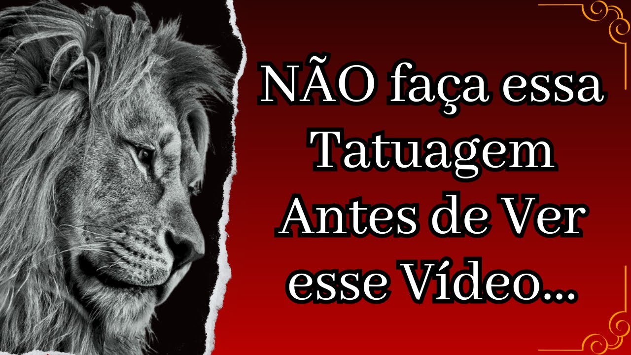 ⚜️ MEANINGS of Lion Tattoos - #tattoo #tatuagem #desenho #leão #animais