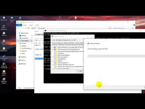 .NET Framework 3.5 install error on window 10 pro