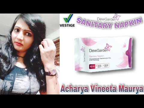 Vestige Dewgarden Sanitary Napkin | Health Benefits In Hindi | Acharya Vineeta Maurya
