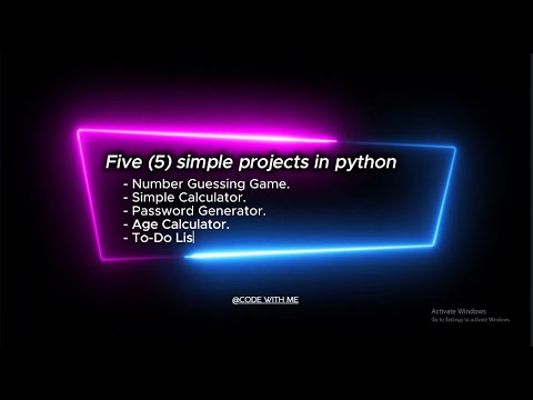 5 Easy Python Projects for Beginners – Build Real Apps with Just One File! (2025)