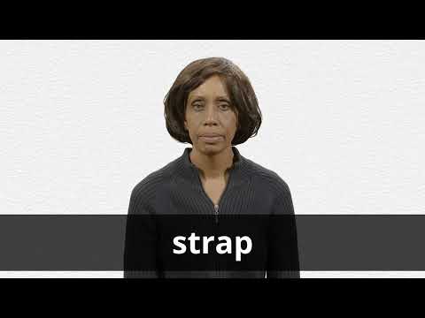 STRAP definition and meaning | Collins English Dictionary