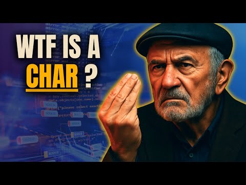 Honest Coding Tutorial ! WTF is a CHAR ?
