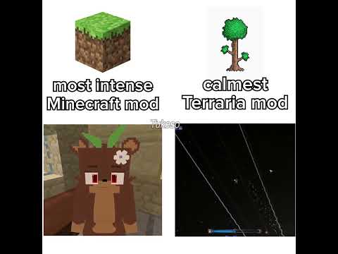 Terraria and minecraft