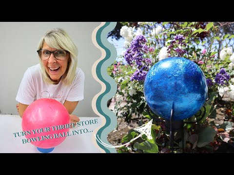 How to Make a DIY Garden Gazing Ball