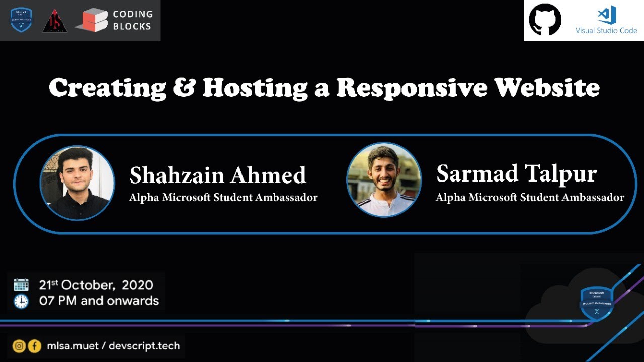 Creating & Hosting a Responsive Website || DEVSCRIPT