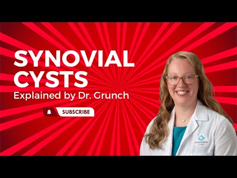 Case study 52 - Learn about Synovial Cysts with Dr. Betsy Grunch - neurosurgeon