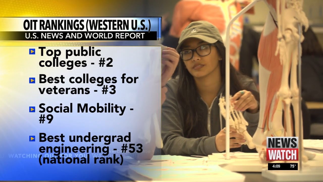 Oregon Institute of Technology listed in five Top 10 U.S. News & World Reports 2025 Best Colleges
