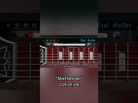 Misteryoso | Cup Of Joe | Real Guitar App Cover #realguitar #guitarcover #guitartutorial