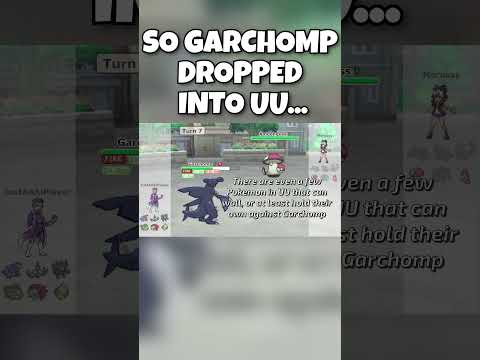 So Garchomp dropped into UU...