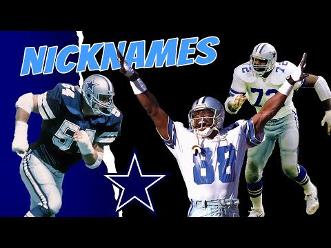 Do you know Dallas Cowboy Nicknames? Two--Minute Tuesday!
