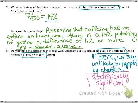 4.3A - Generalize Results of a Study or Experiment
