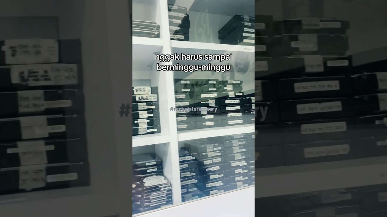 Donor harddisk penting untuk proses recovery data dengan kerusakan hardware #datarecovery #data