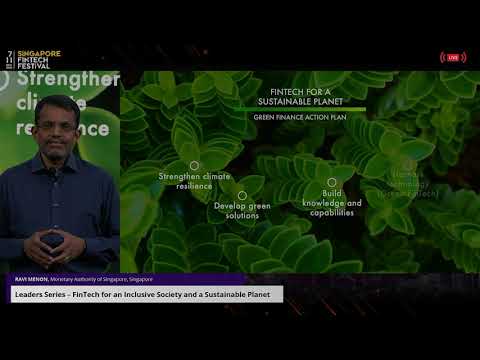 FinTech for an Inclusive Society and a Sustainable Planet | Part 4: Green Finance Action Plan