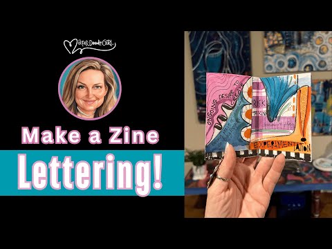 Hand-Lettering for Mini Zines: Add Words with Meaning