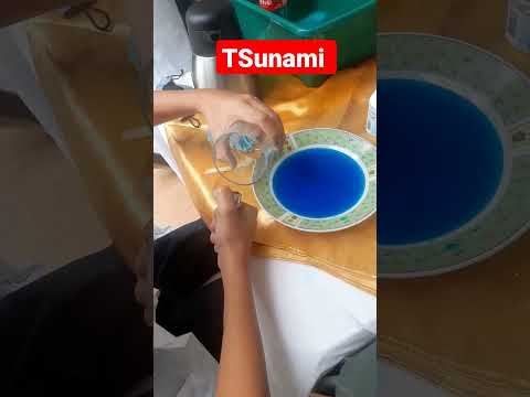 maremoto. Experimentos de física