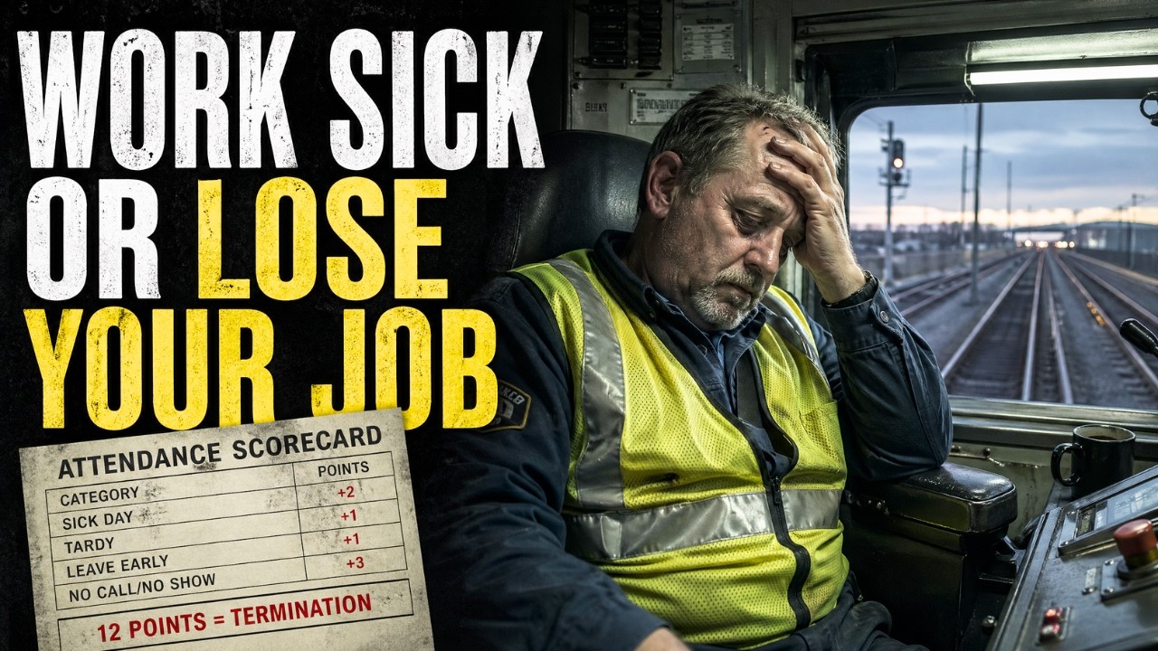Why Railroads PUNISH Workers for Being Sick