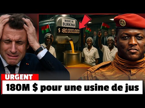 🍍 L’usine de jus à 180 MILLIONS de Traoré choque l’Afrique — Le coup doux du Burkina !