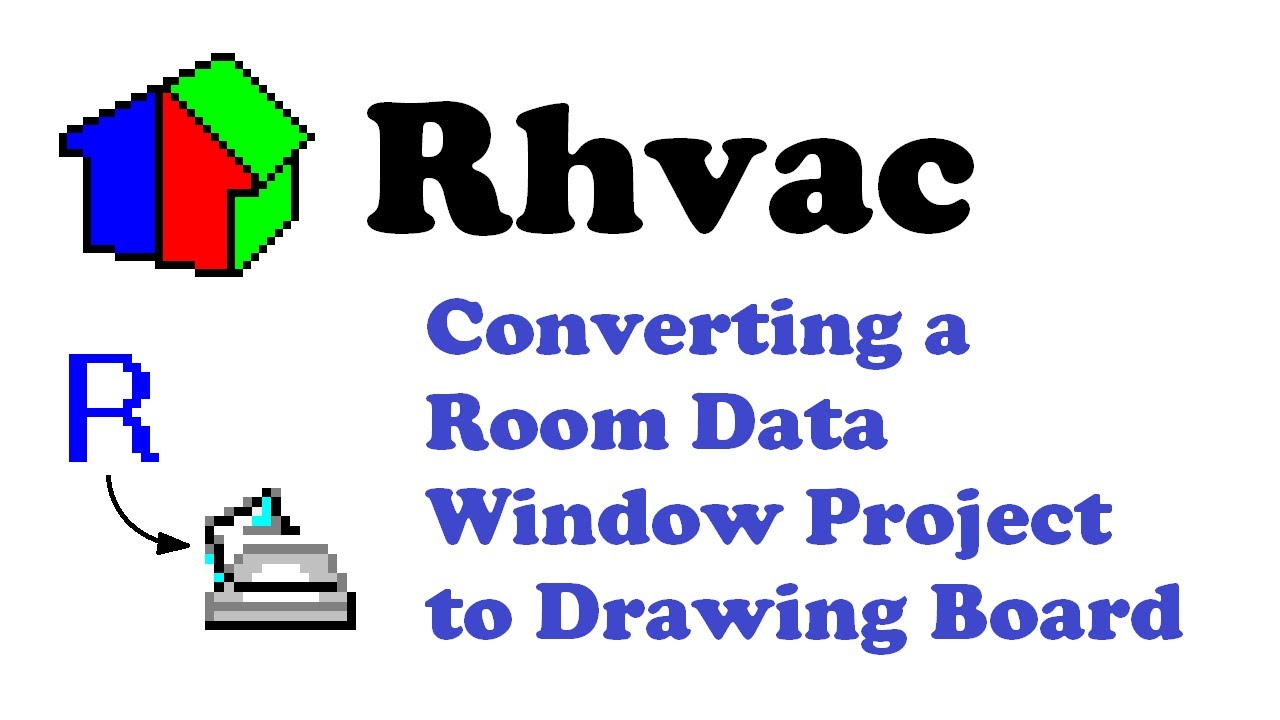 Elite Software Rhvac for ACCA Manual J, D, and S Calculations - Convert Manual Entry Data to Drawing