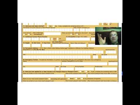 Applying for a US Passport