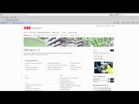How to contact a person at ABB