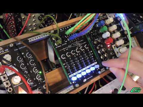 G-Storm Electro Influx 8-Channel Stereo Eurorack Active Mixer | Reverb
