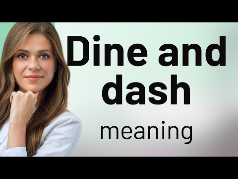"Dine and Dash: Understanding the Phrase"