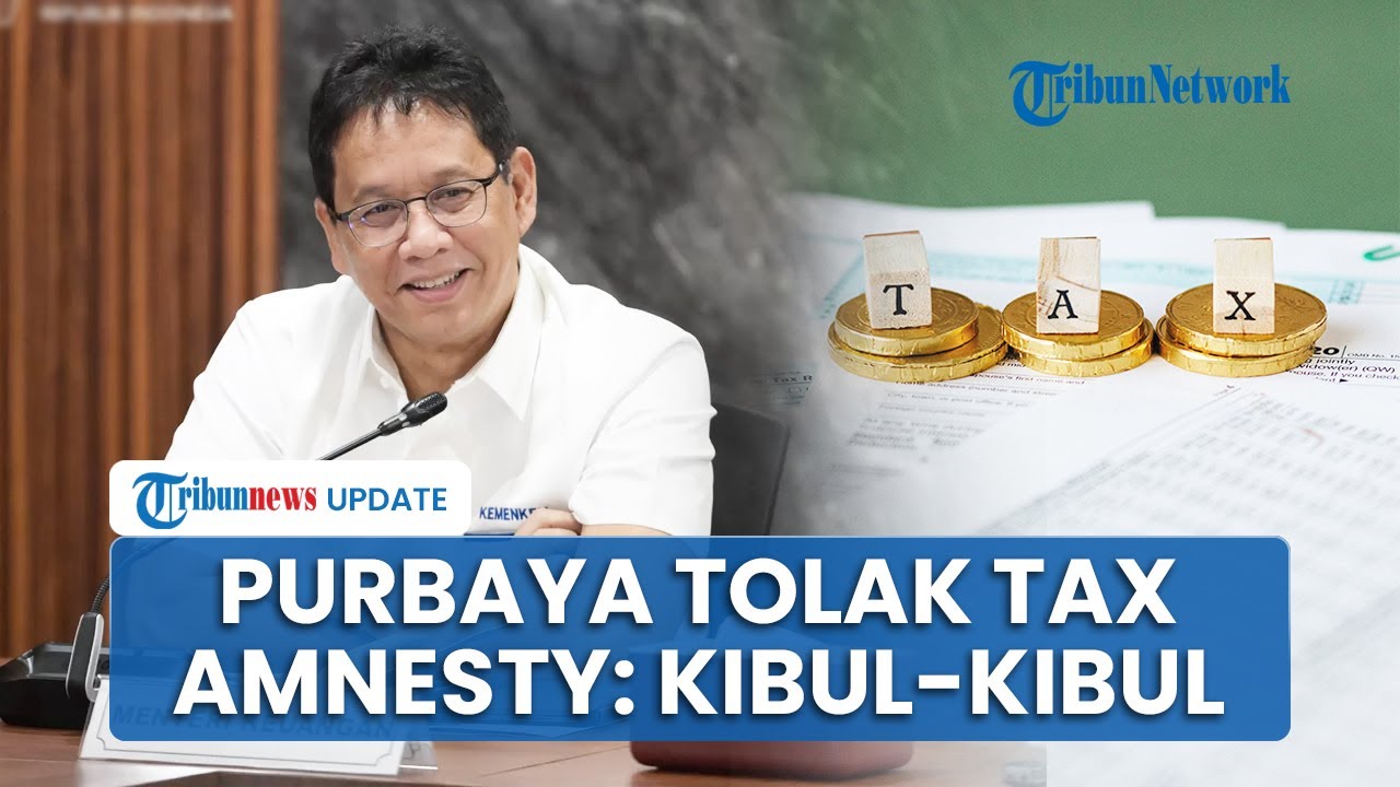 Tak Seperti Sri Mulyani, Menkeu Purbaya Tolak Tax Amnesty: Insentif ...
