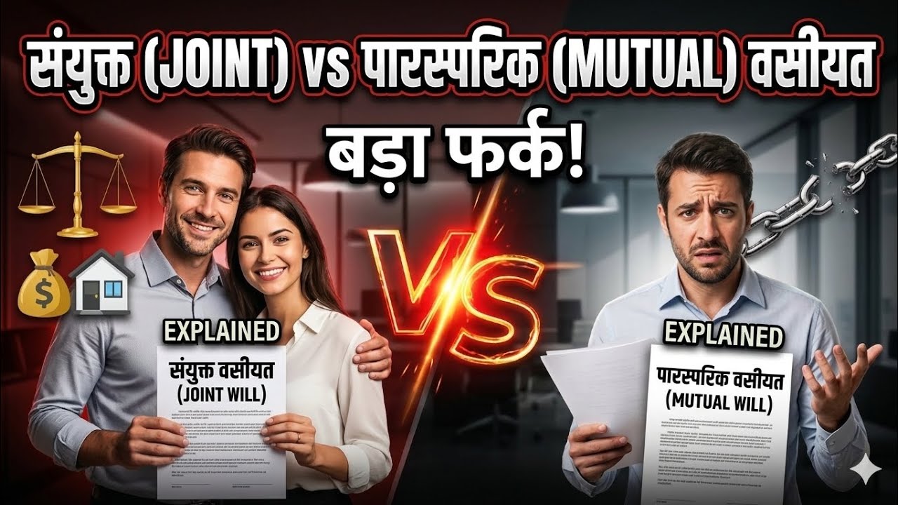 Joint Will vs Mutual Will Explained Simply | Biggest Difference You Must Know! | FinanceMadeEasyPro