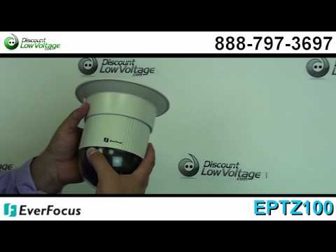 EPTZ100 Pan TilT Zoom Security Camera - Everfocus