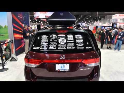 superb Bisimoto 2014 Honda Odyssey Power Van Packs 1,029 HP