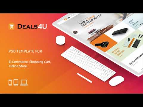 Deals4U E-Commerce PSD Template | Themeforest Website Templates and Themes