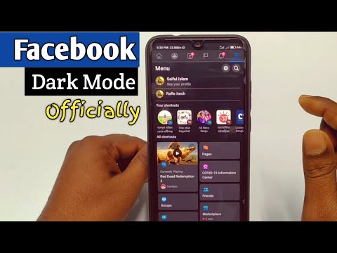How to Enable Dark Mode in Facebook Account in 2024