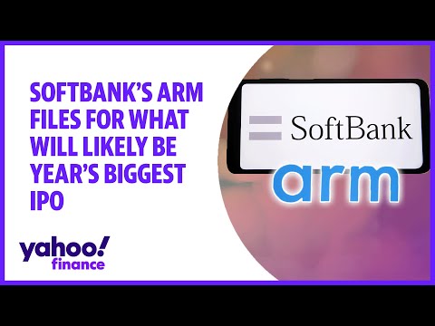 Softbank's Arm files for what will likely be year's biggest IPO
