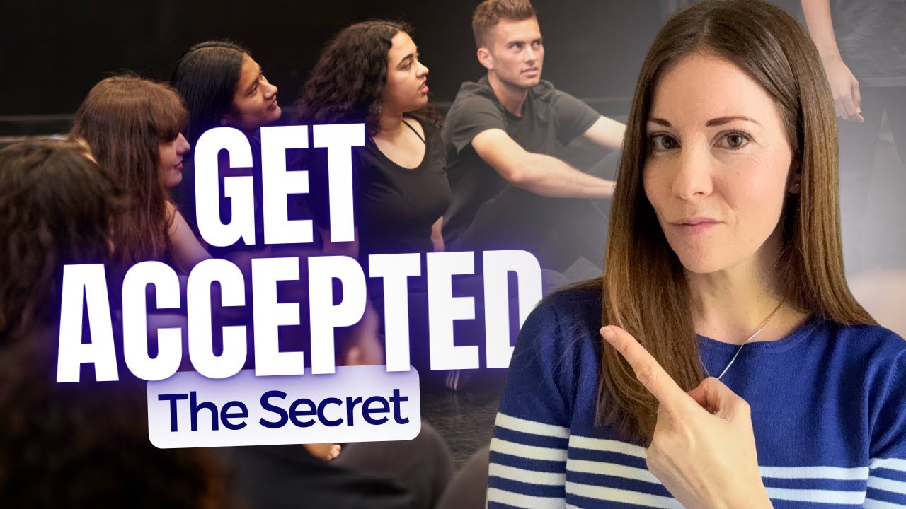 Focus On THIS To Get Into Drama School