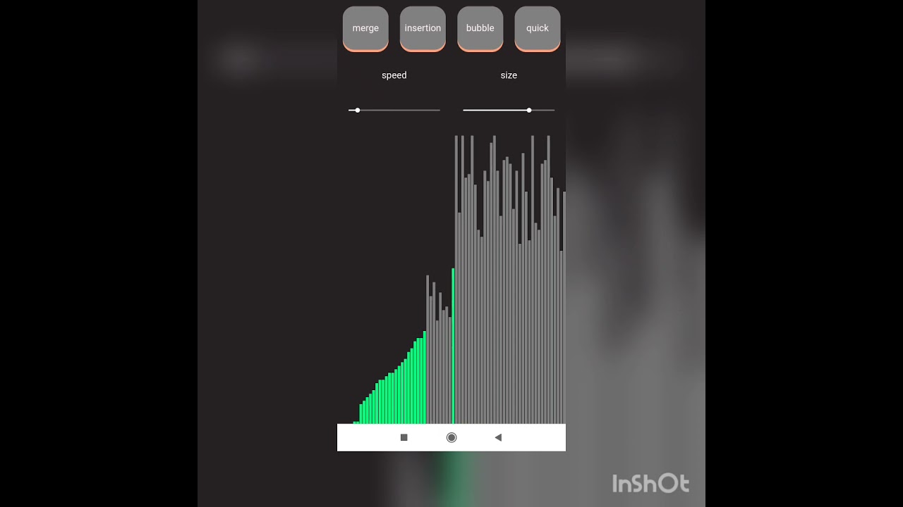 sorting algorithm visualizer in react js