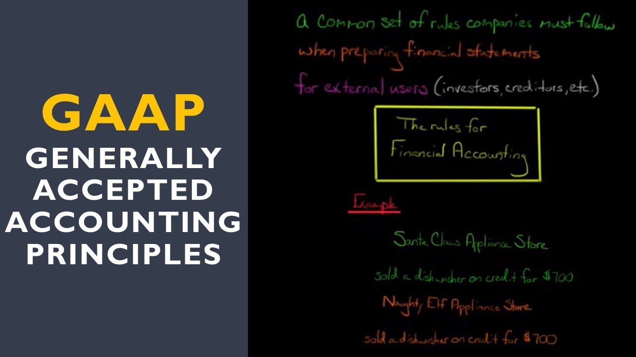 Introduction to GAAP (Generally Accepted Accounting Principles)
