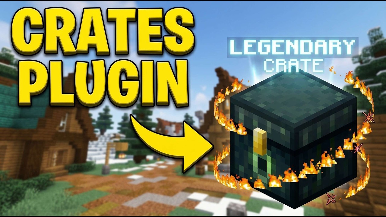 How to Make Crates In Your Minecraft Server (Excellent Crates Tutorial)