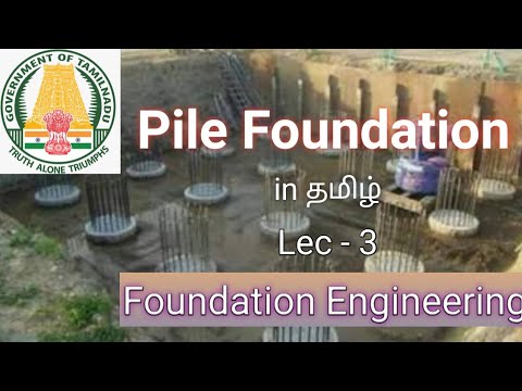 Pile Foundation | Tamil | TNPSC AE Civil Engineering | TRB Polytechnic | TNEB