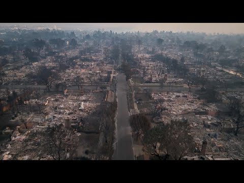 Thousands of Structures Burned to the Ground in LA Fire