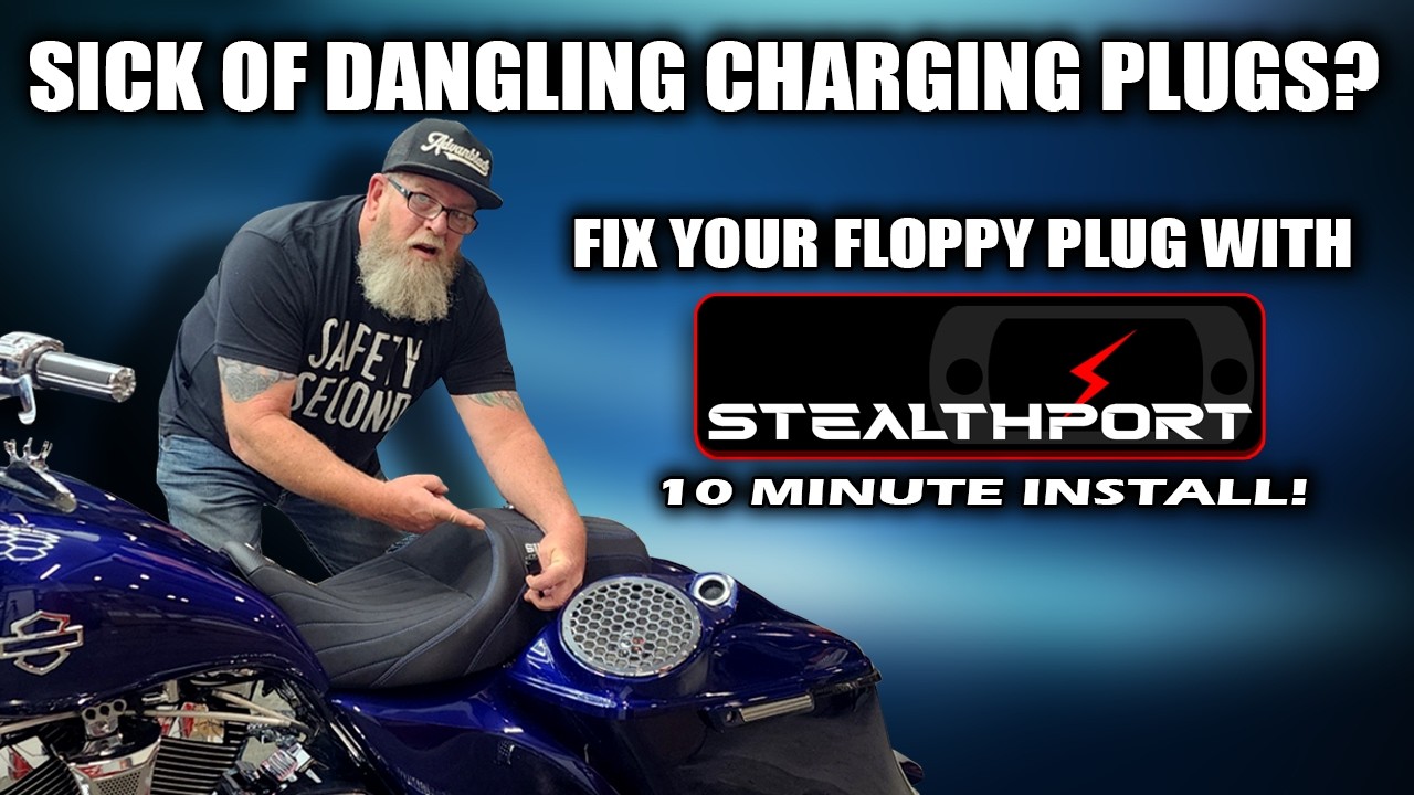 ⚡STEALTHPORT - Because Your Bike Deserves A Hidden Charging Plug!  ⚡