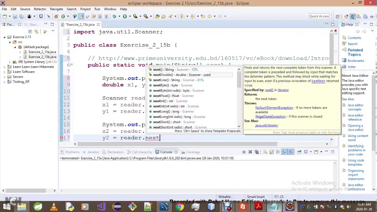 Introduction To Java Programming   Exercise 2 15c