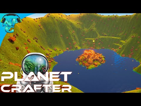 Planet Crafter - Farming Natural Pulsar Quartz and Exploring the Giant Meteor! E29