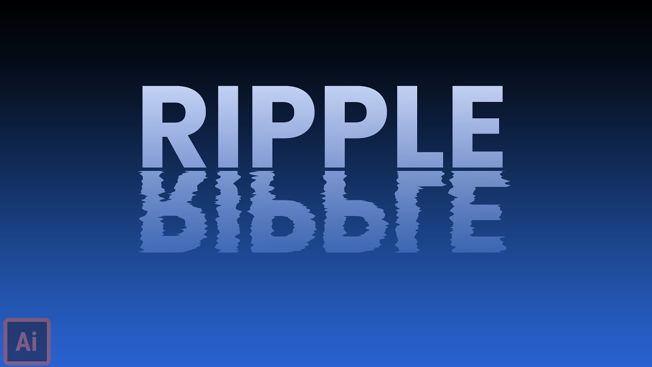How to Create a RIPPLE effect in Adobe illustrator Tutorial 2020(EASY)